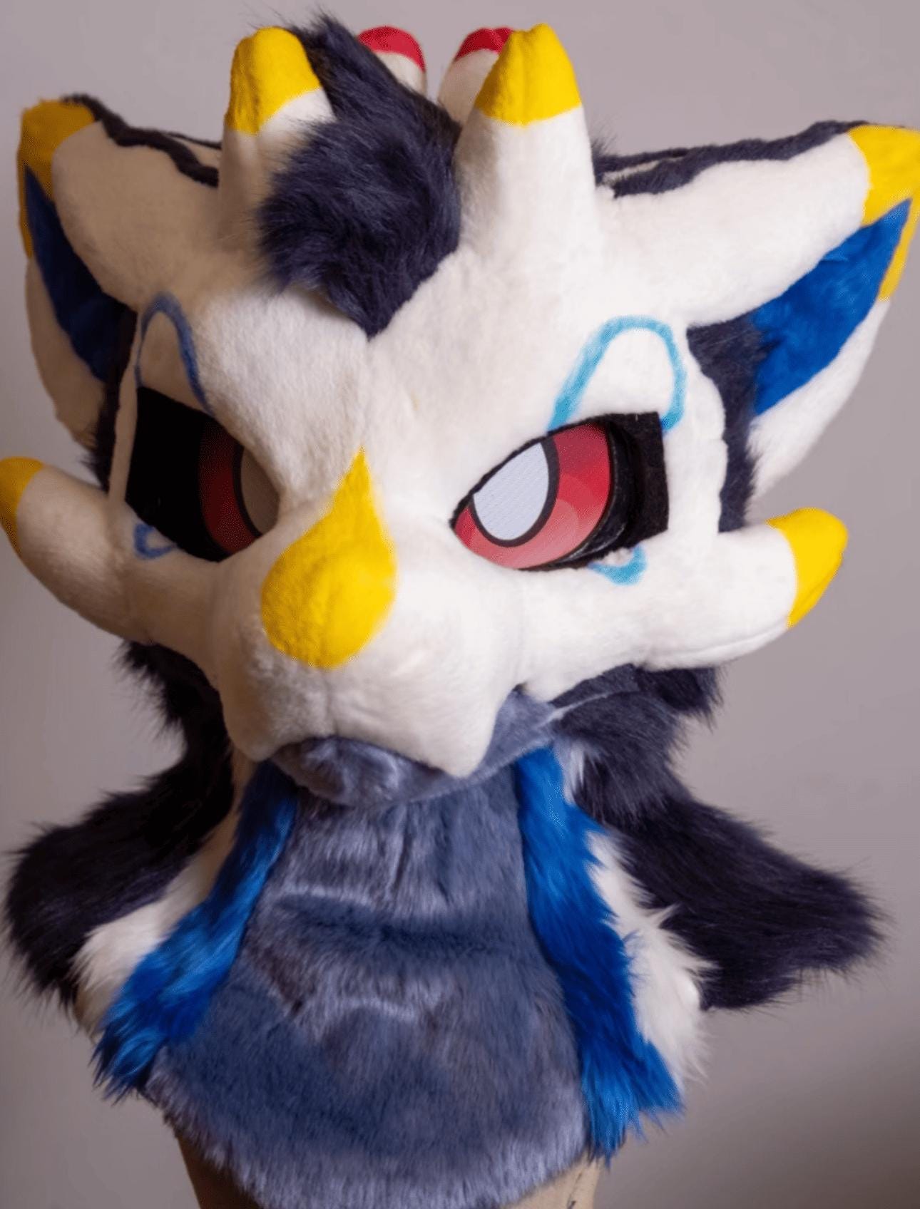 Fantasy Interstellar Dragon Fursuit Head, Custom Fursuit Head, Kenomo ...