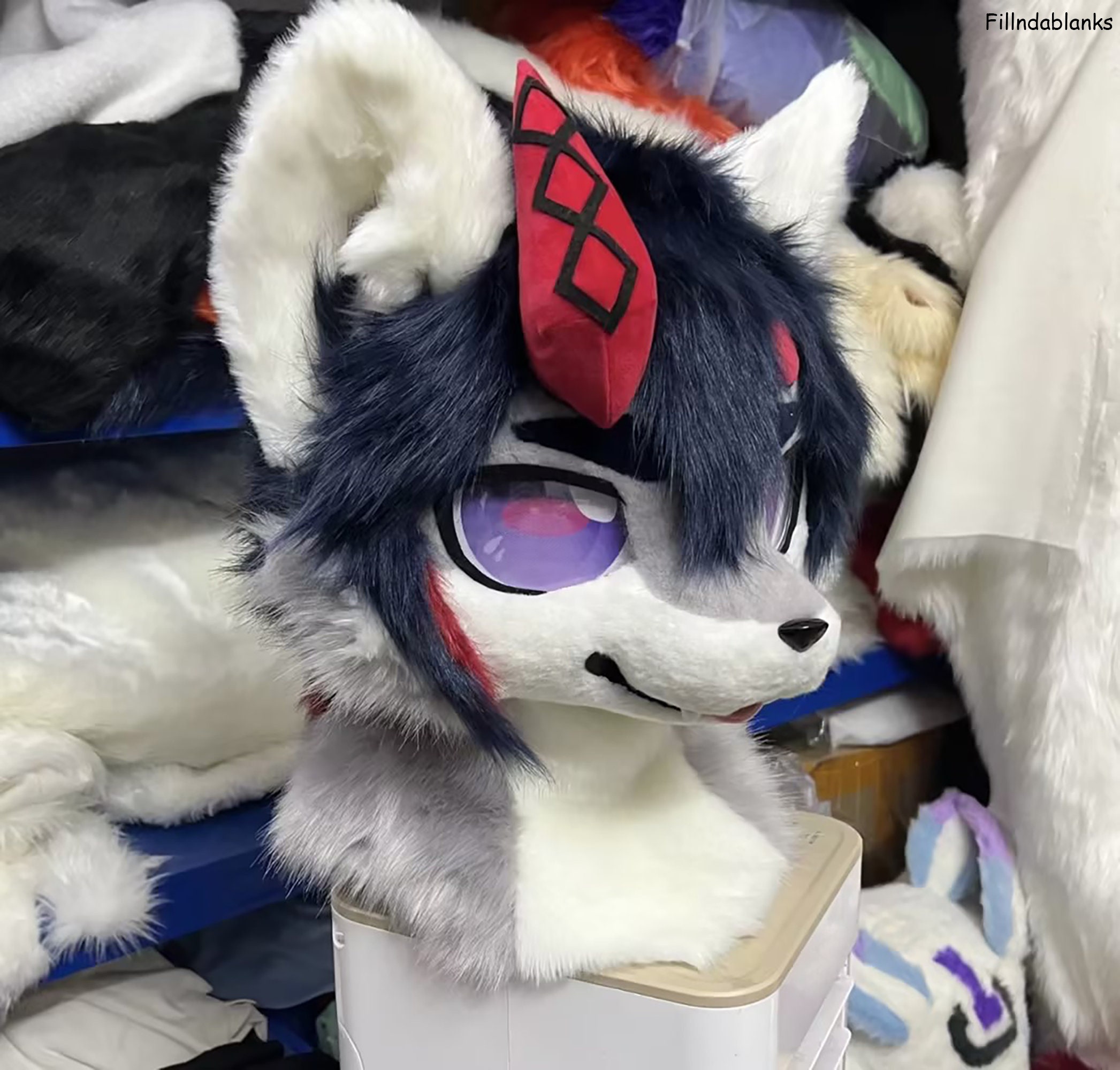 Fursuit Head, Cat-like Beast, Fursuit, Furry Suit, Christmas, Fursuit ...