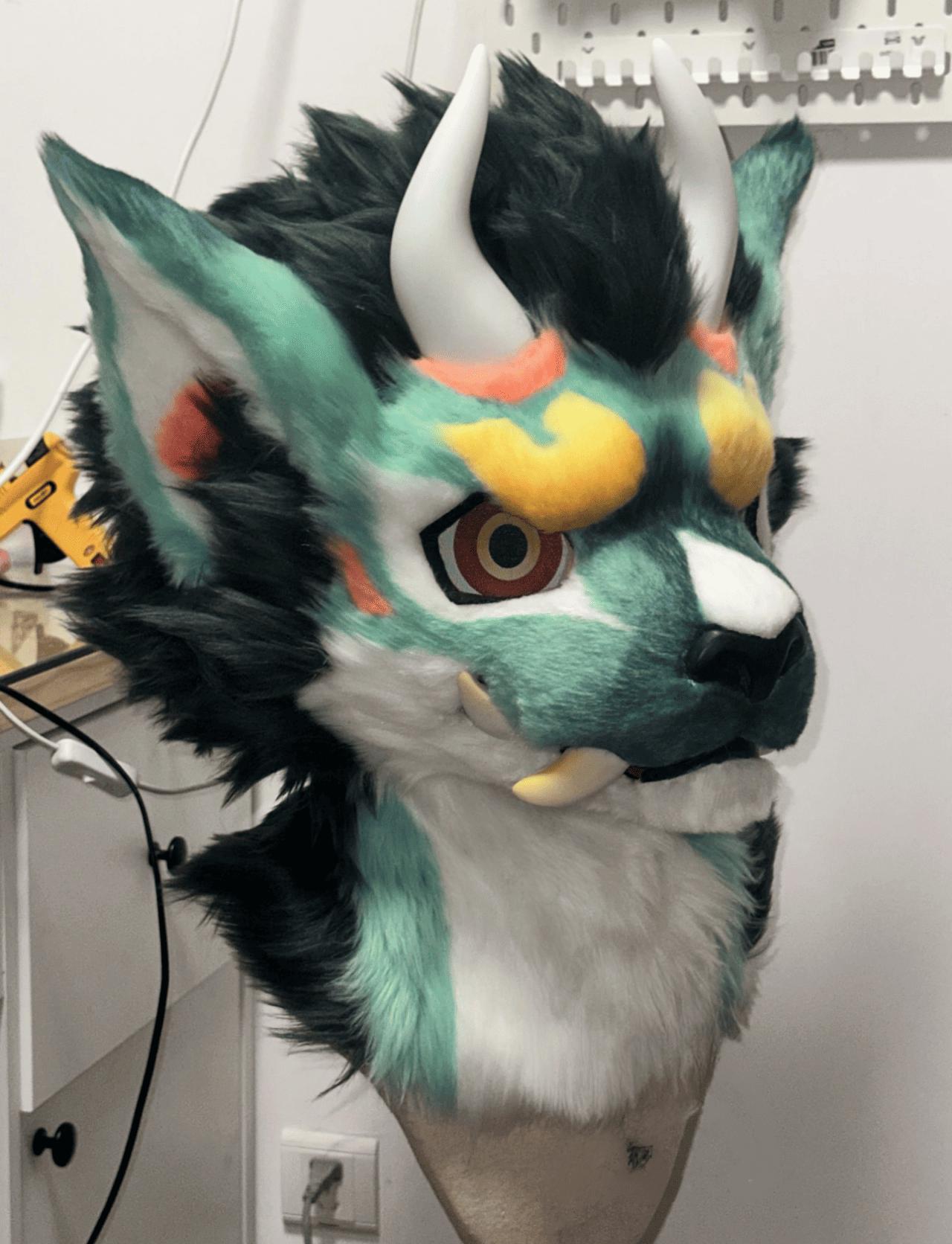 Terrifying Monsters Fursuit Head, Custom Fursuit Head, Kenomo Theme ...
