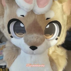 Interstellar Pudding Dog Fursuit Head, Custom Fursuit Head, Kenomo ...