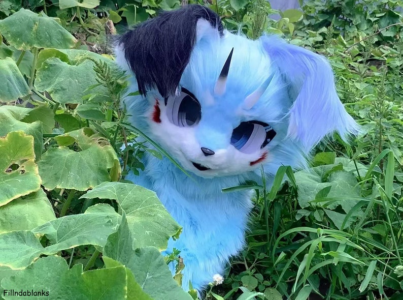 Fursuit Head, Bicorn, Fursuit, Furry Suit, Fursuit Head, Fantasy ...