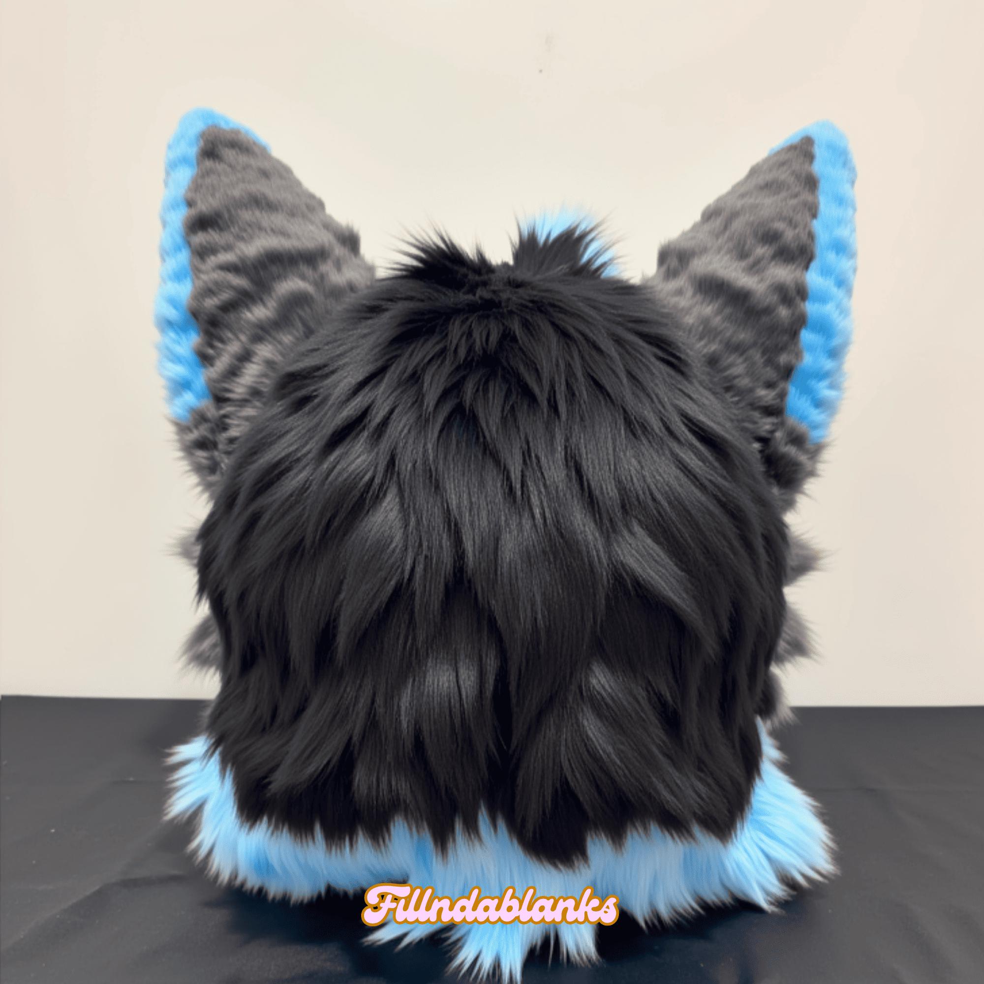 Icy-hot Little Dog Fursuit Head, Custom Fursuit Head, Kenomo Theme ...