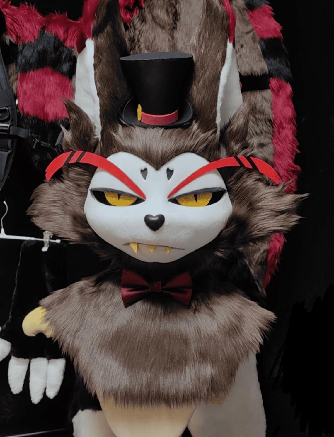 Hazbin Hotel Husk Head, Kenomo Theme Party, Fursuit Mask, Fantasy ...