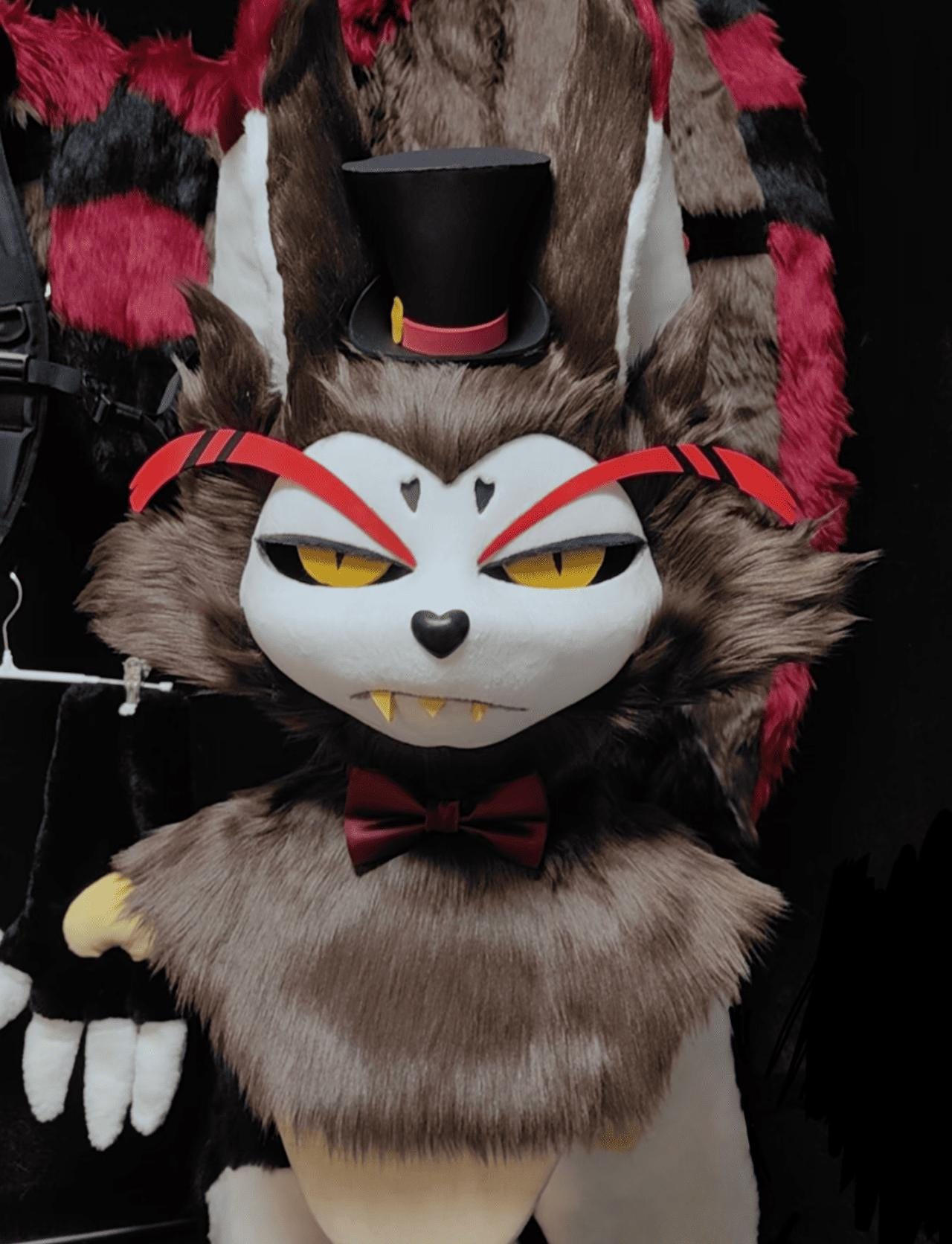 Hazbin Hotel Husk Head, Kenomo Theme Party, Fursuit Mask, Fantasy ...