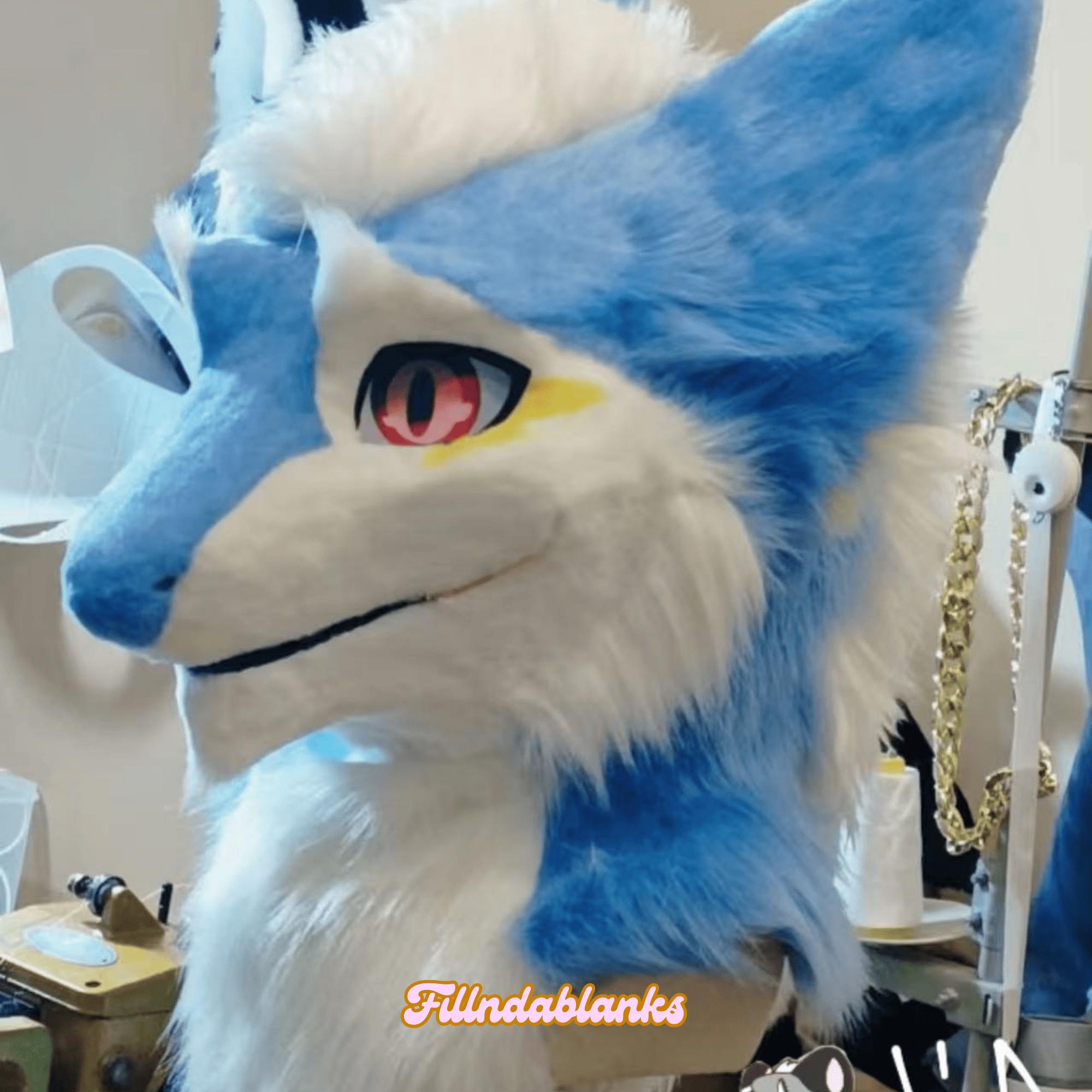 Deep Sea Shark Fursuit Head, Custom Fursuit Head, Kenomo Theme Party ...