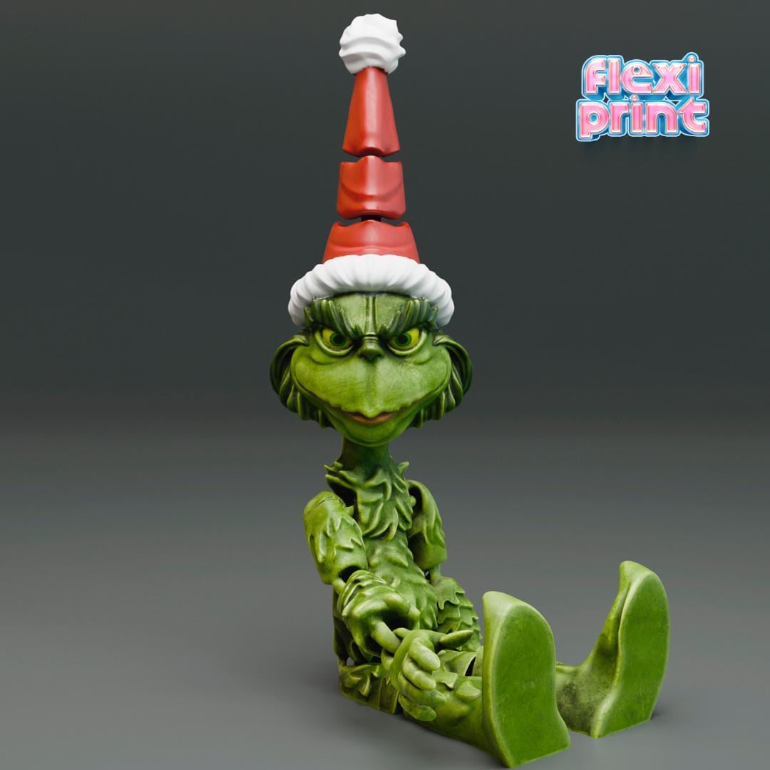 Grinch | Flexi Print - Etsy