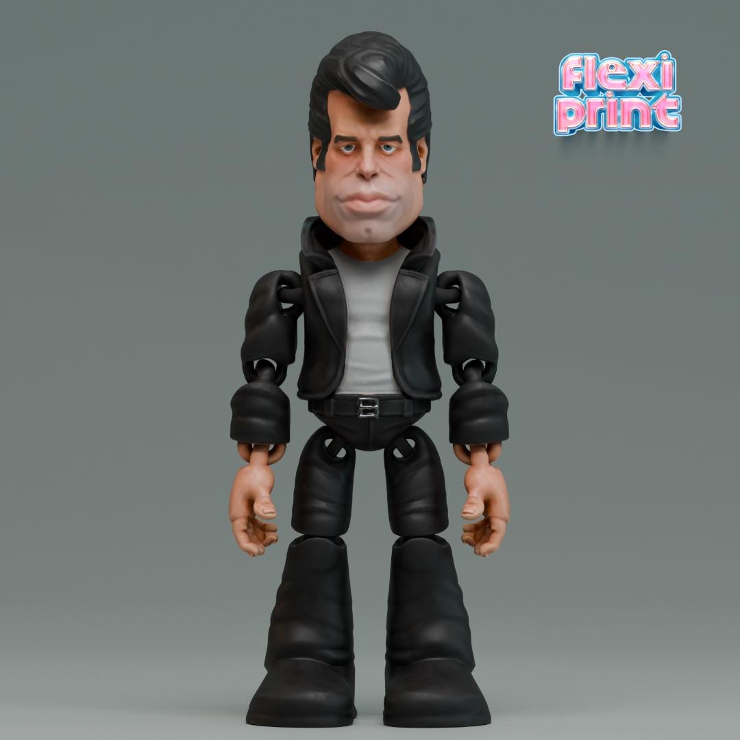 Danny Zuko | Flexi Print - Etsy