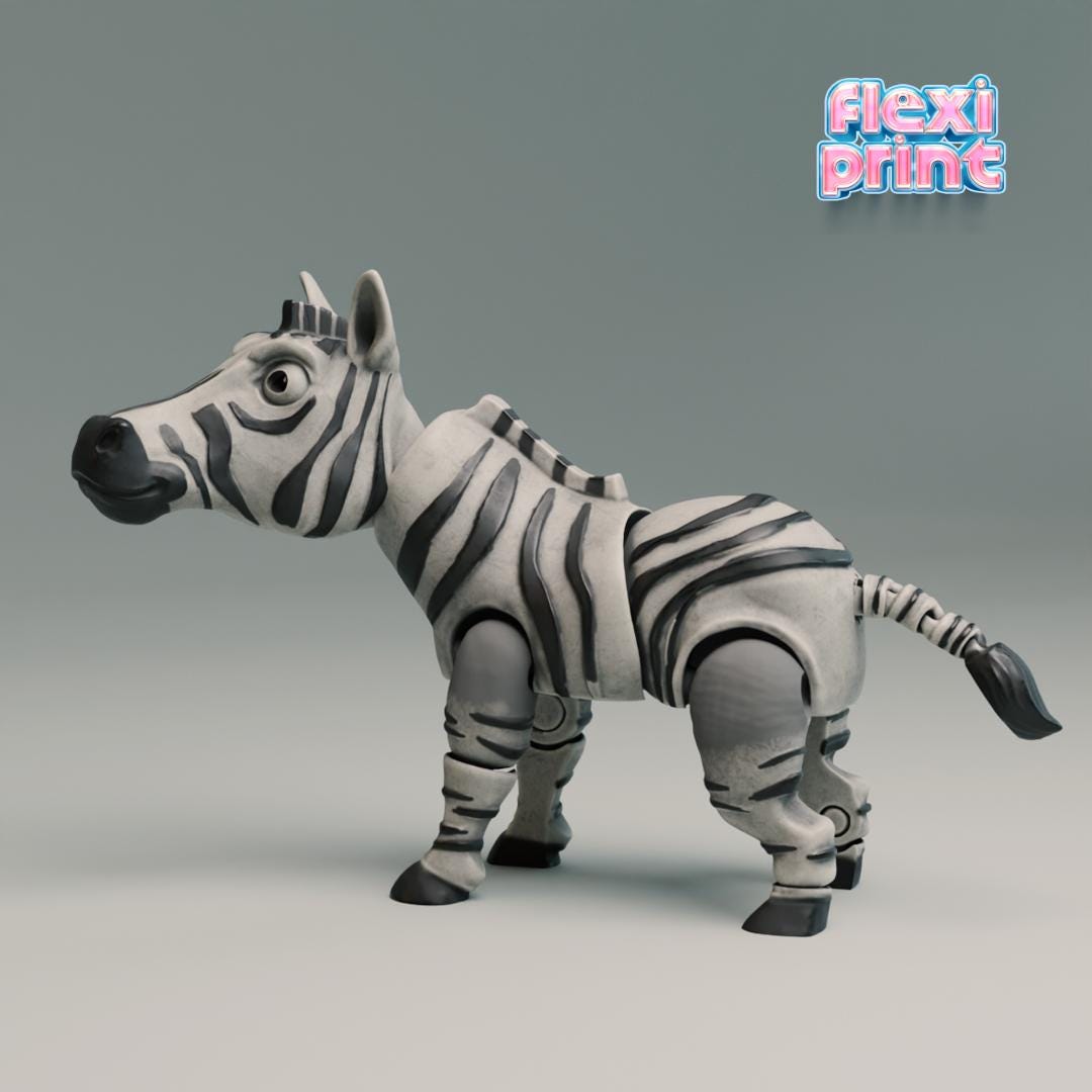 Zebra | Flexi Print - Etsy