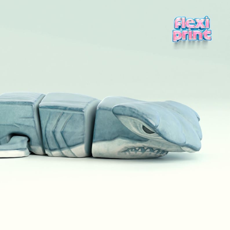 Normal Shark | Flexi Print - Etsy