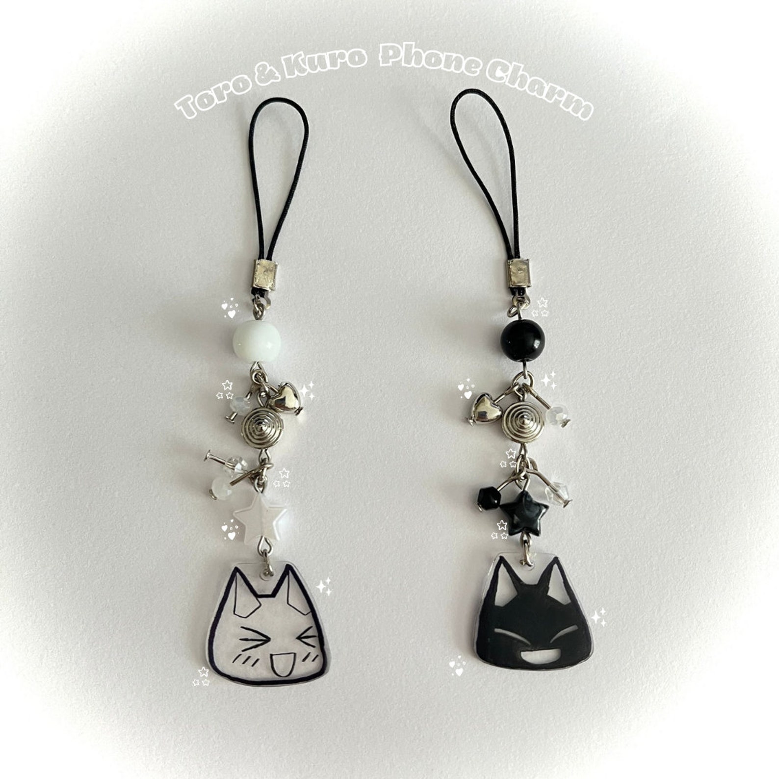 Kuro & Toro Inspired Phone Charm / Handmade/ Toro Inoue Bag Straps ...