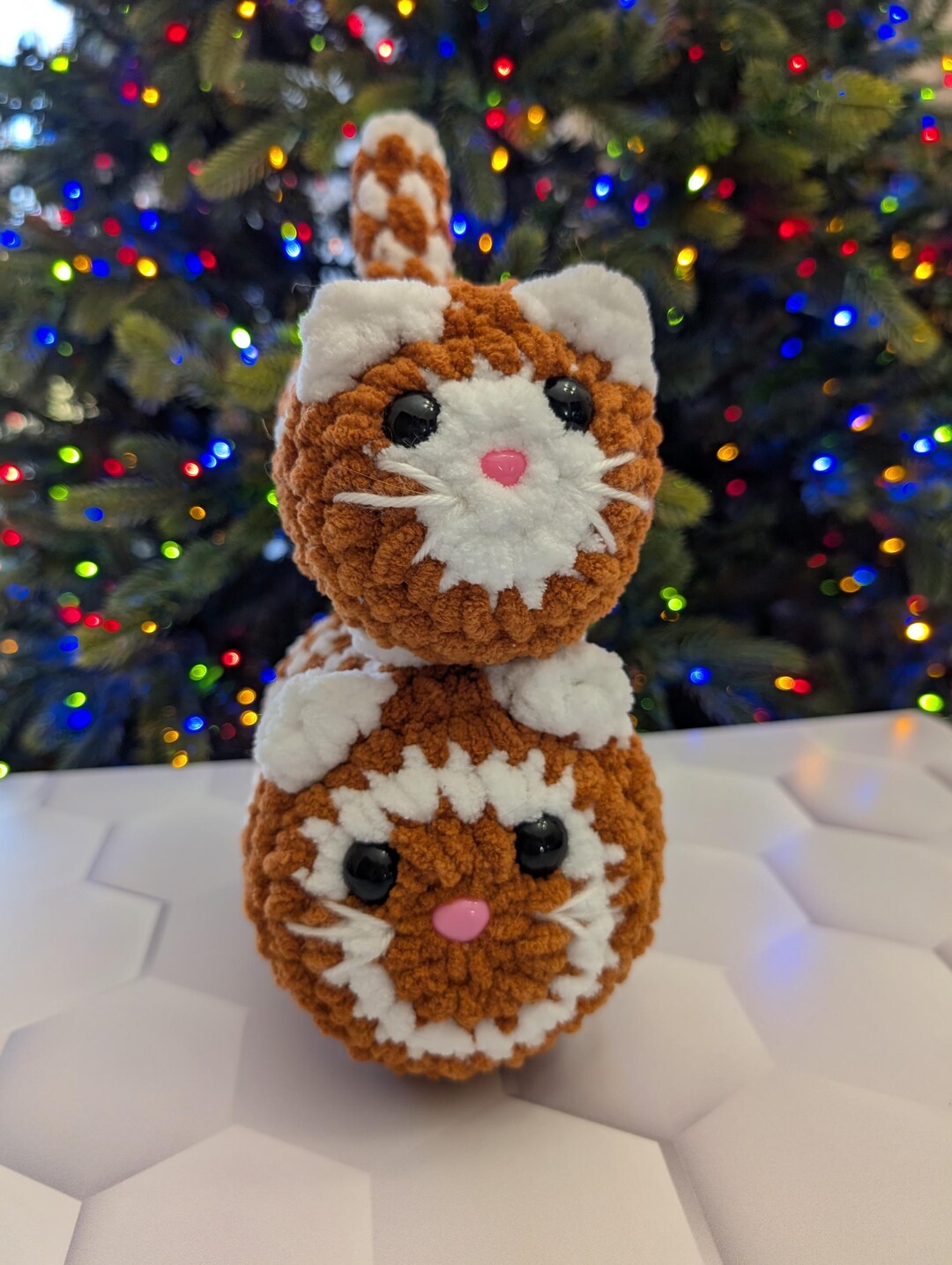 Gingy the Loaf Cat Crochet Plushie - Etsy