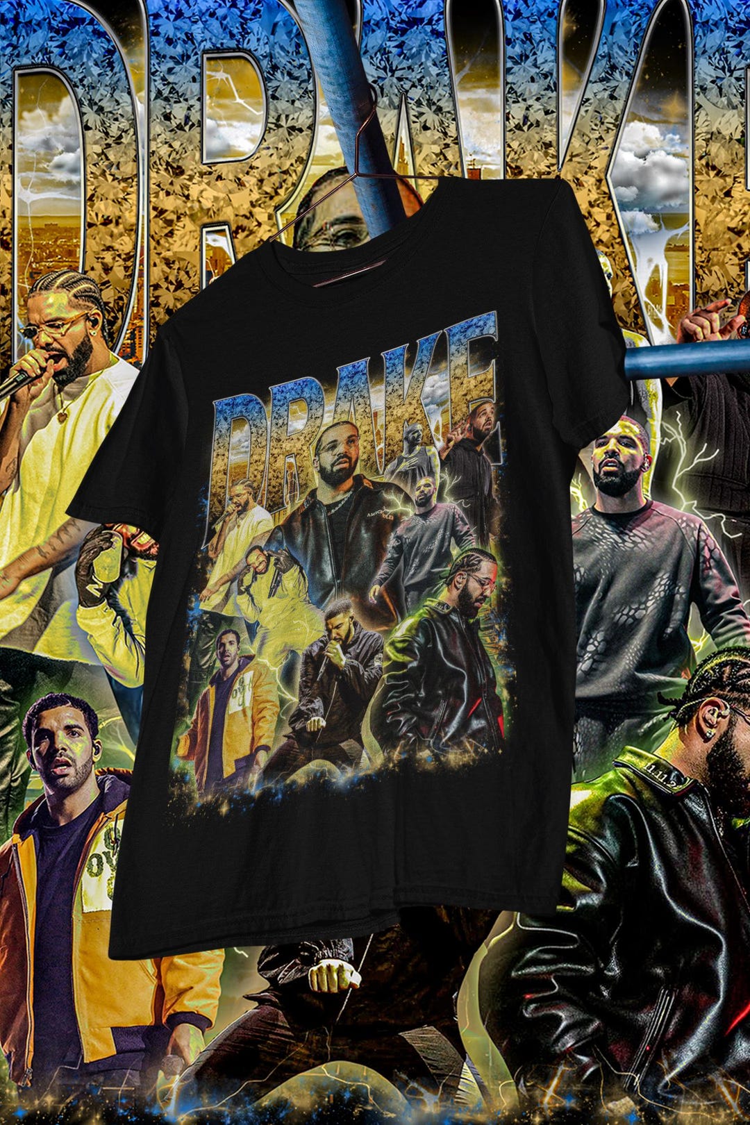 Drake PNG T-shirt Design, Bootleg Tees Design, Ready to Print ...