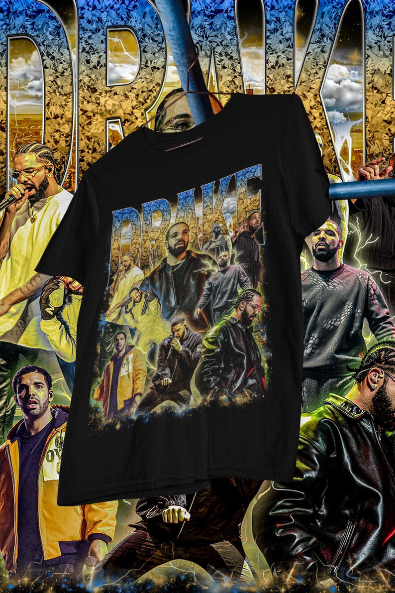 Drake PNG T-shirt Design, Bootleg Tees Design, Ready to Print ...