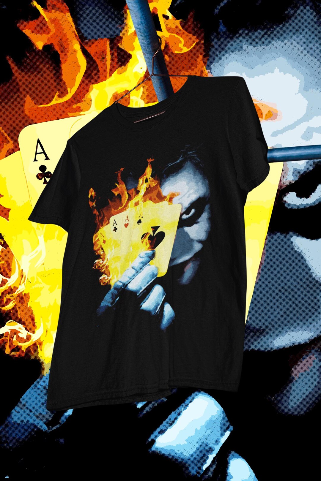 Joker PNG T-shirt Design, Bootleg Tees Design, Ready to Print ...