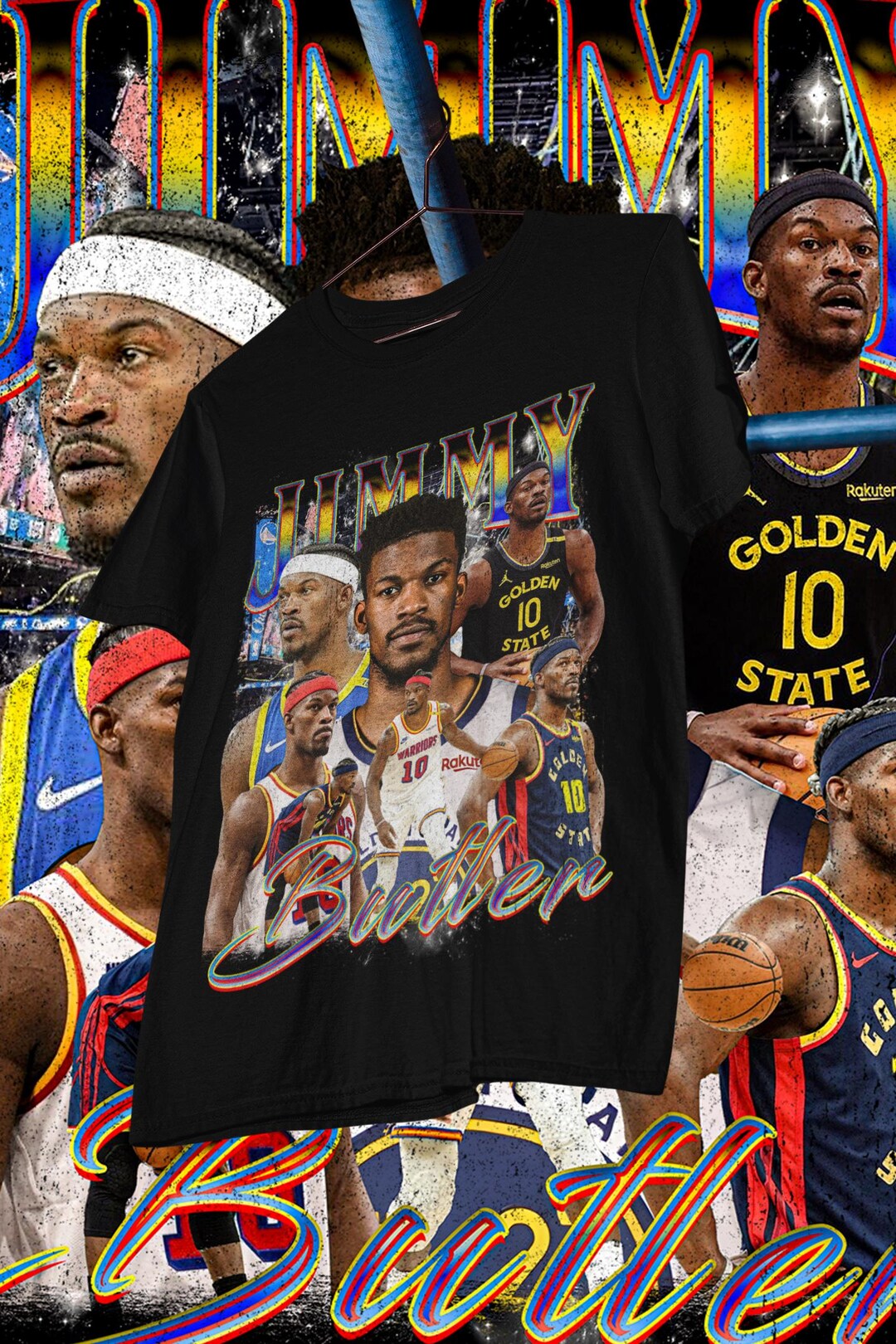 Jimmy Butler PNG Design for T-shirt, Vintage Bootleg Tees Design, Ready ...