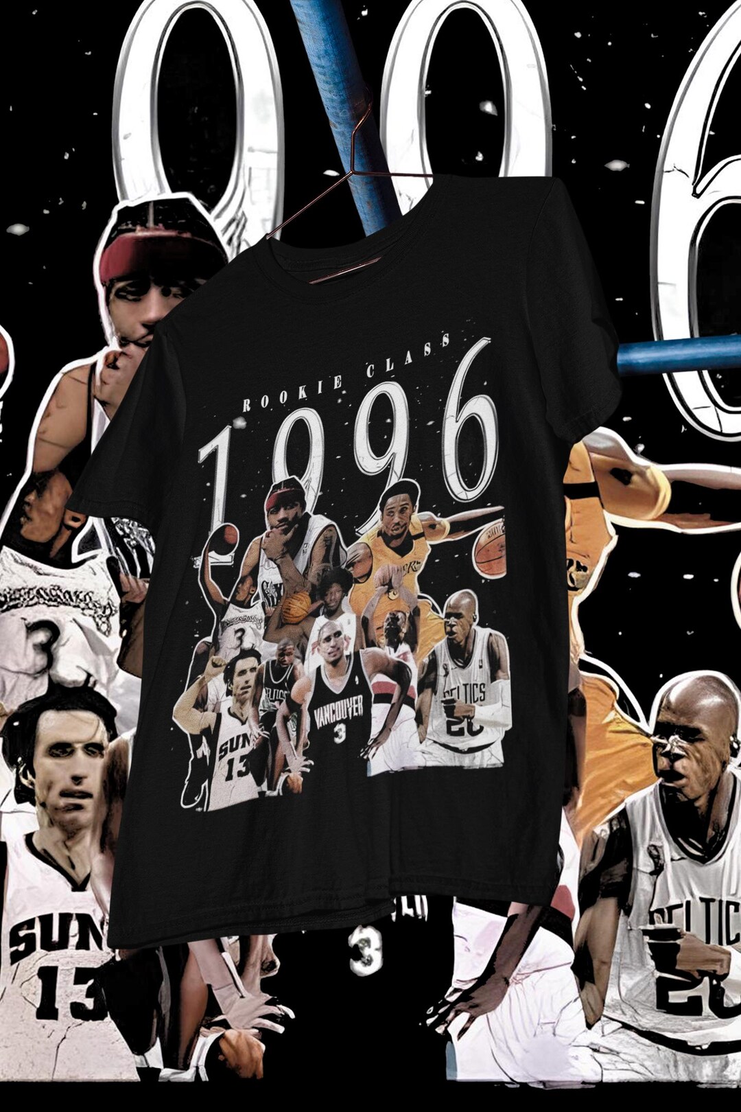 1996 Draft PNG T-shirt Design, Bootleg Tees Design, Ready to Print ...