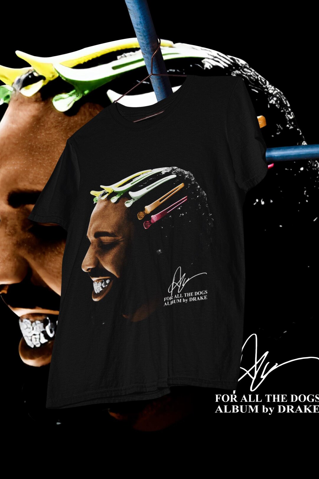 Drake PNG T-shirt Design, Bootleg Tees Design, Ready to Print ...