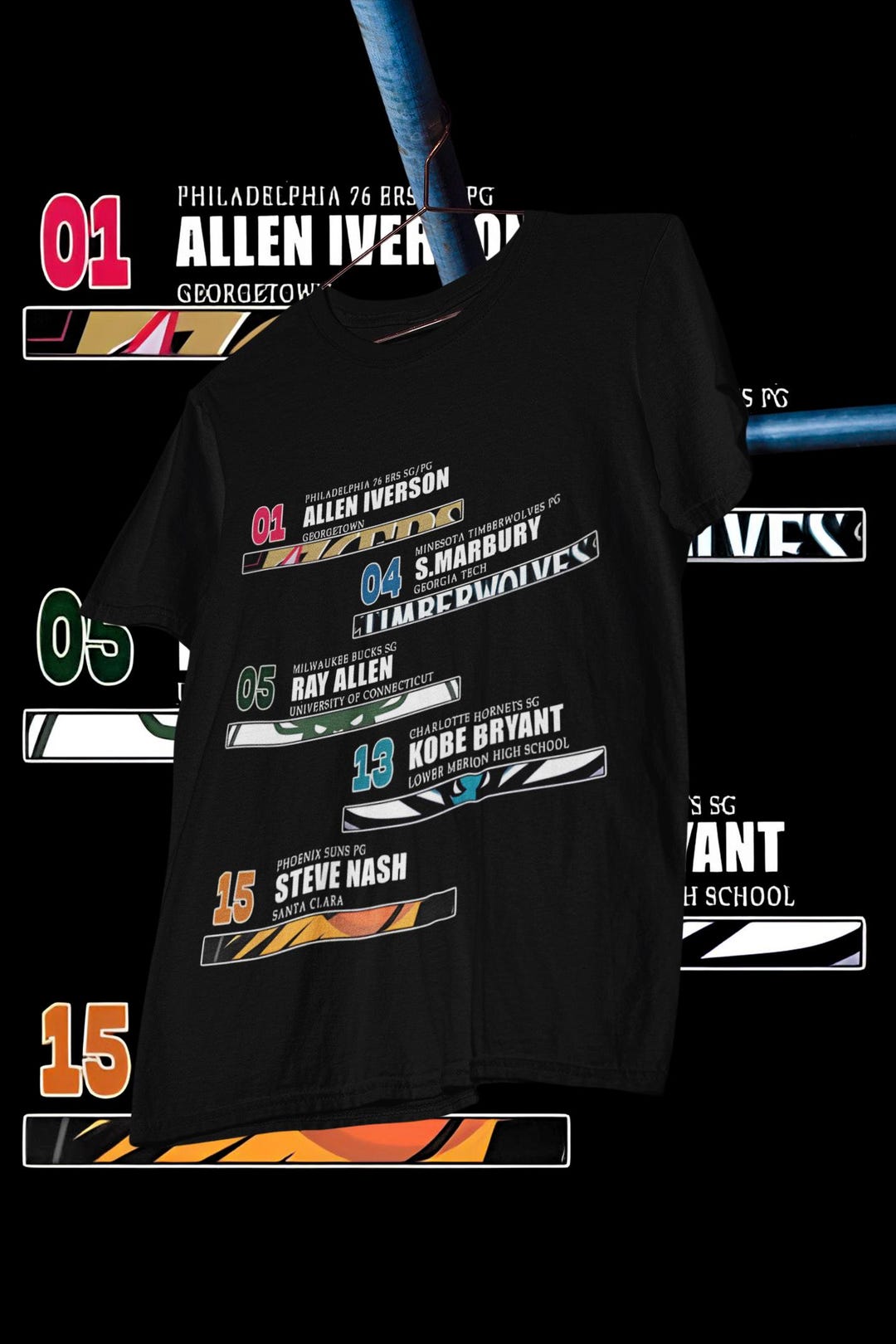 1996 Draft PNG T-shirt Design, Bootleg Tees Design, Ready to Print ...