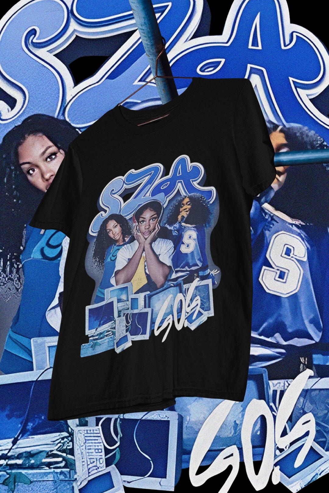Sza Vintage PNG T-shirt Design, Bootleg Tees Design, Ready to Print ...