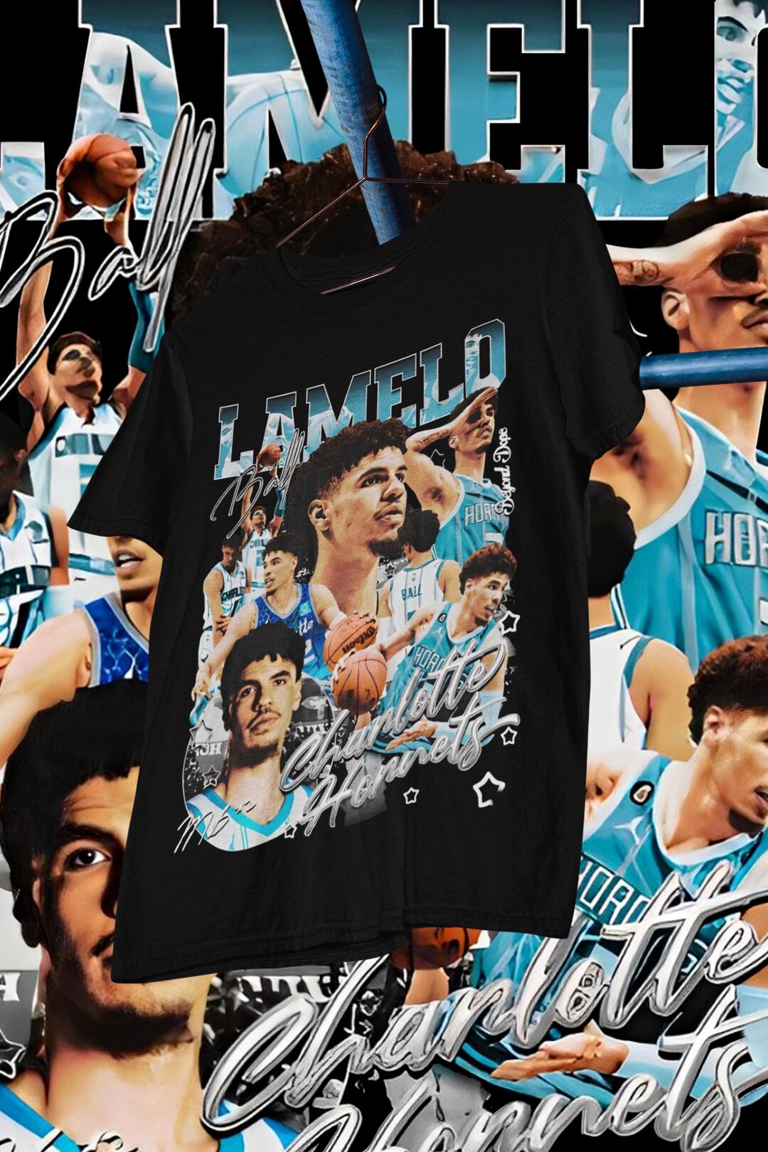 Lamelo Ball PNG T-shirt Design, Bootleg Tees Design, Ready to Print ...