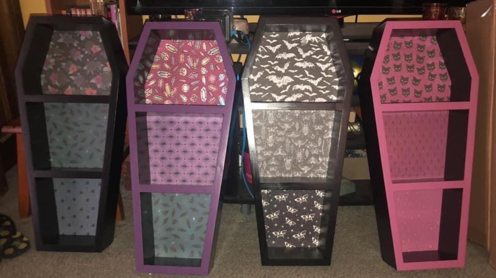 Custom Coffin Shelf - Etsy