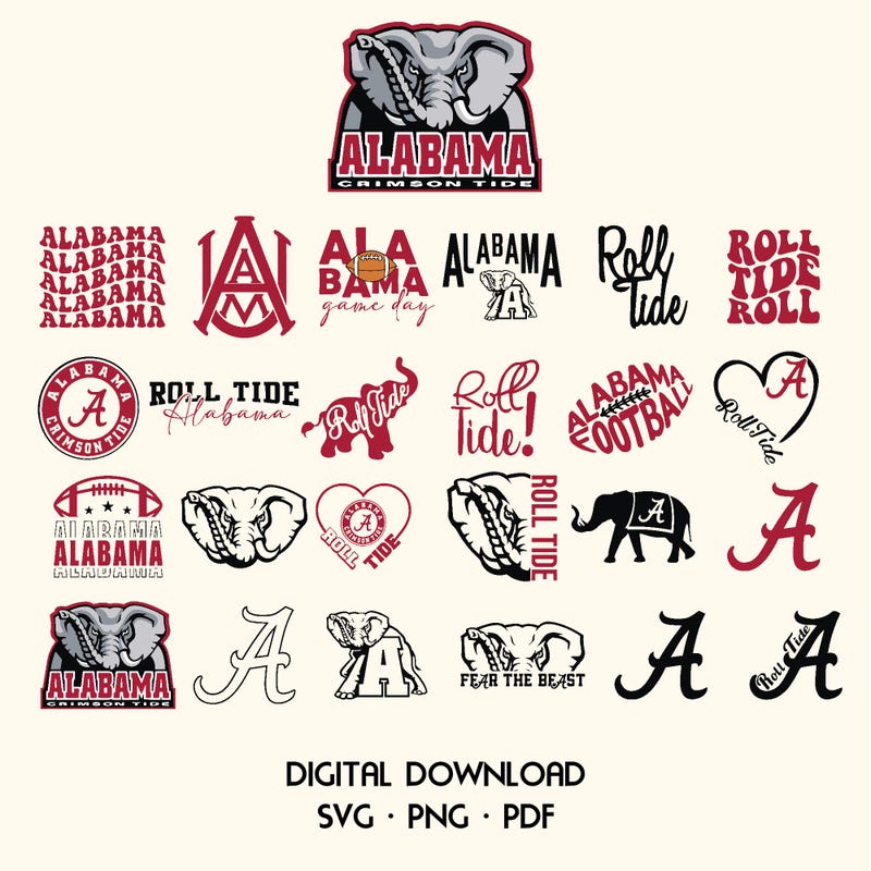 Alabama Svg - Etsy