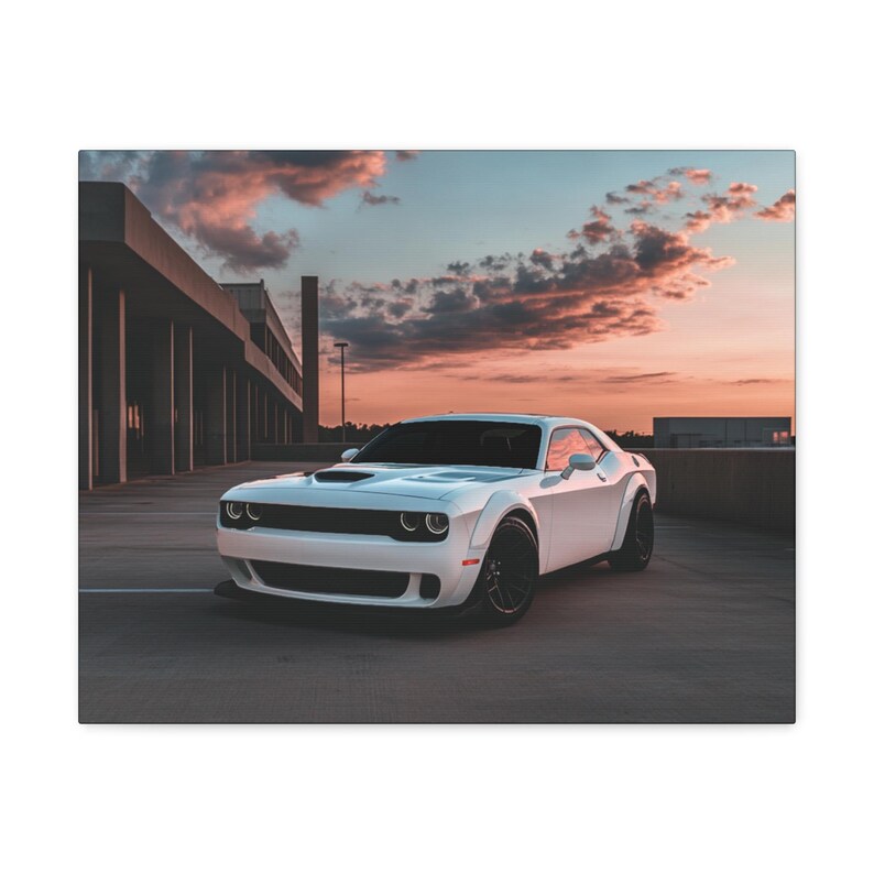 2017 Dodge Challenger Scatpack Canvas - Etsy