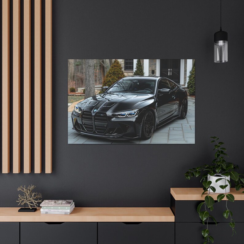 BMW M4 Comp Canvas - Etsy