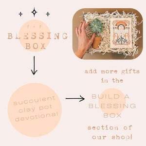 Build A Blessing Box Christian Prayer & Care Gift Hug in A Box Hygee ...