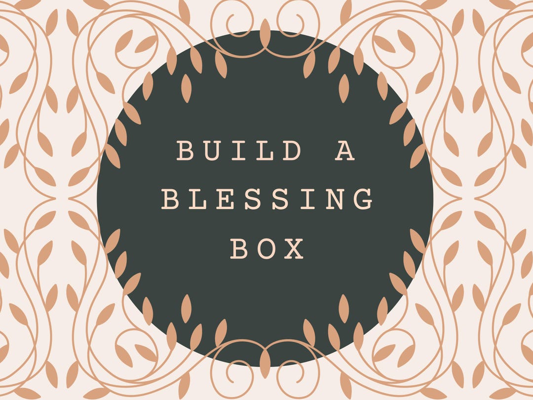 Build A Blessing Box: Christian Prayer & Care Gift - Etsy