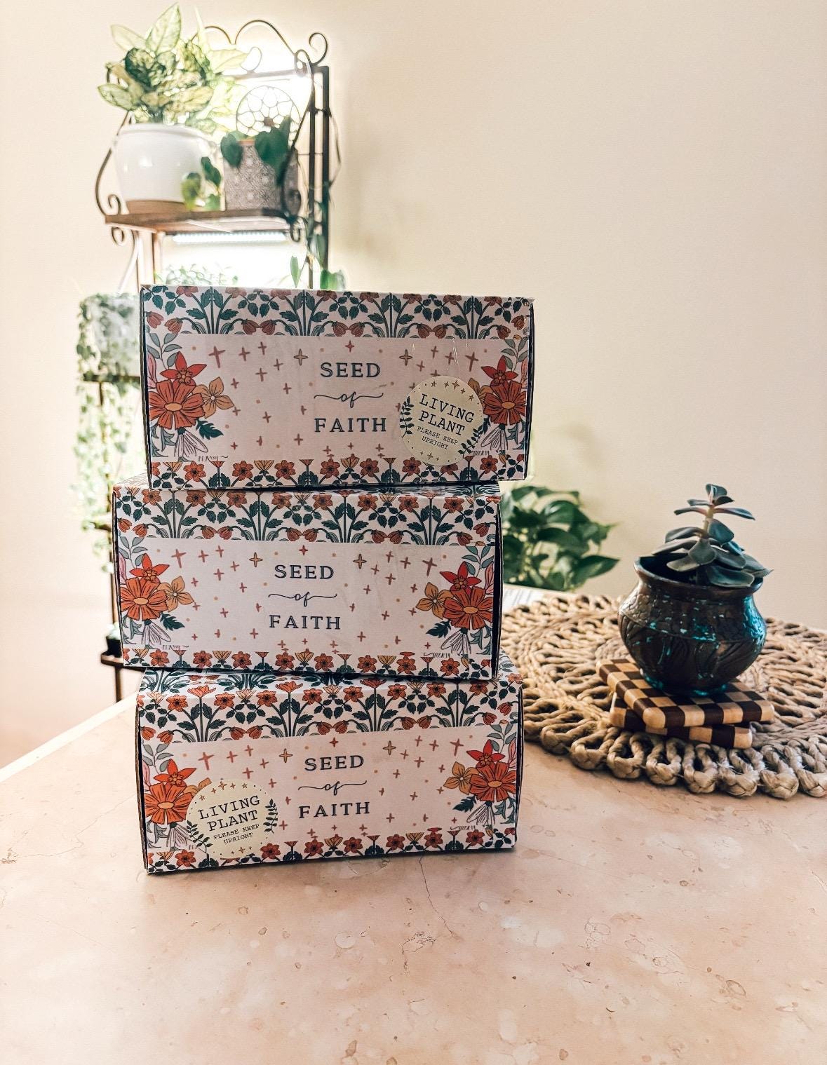 Build A Blessing Box Christian Prayer & Care Gift Hug in A Box Hygee ...