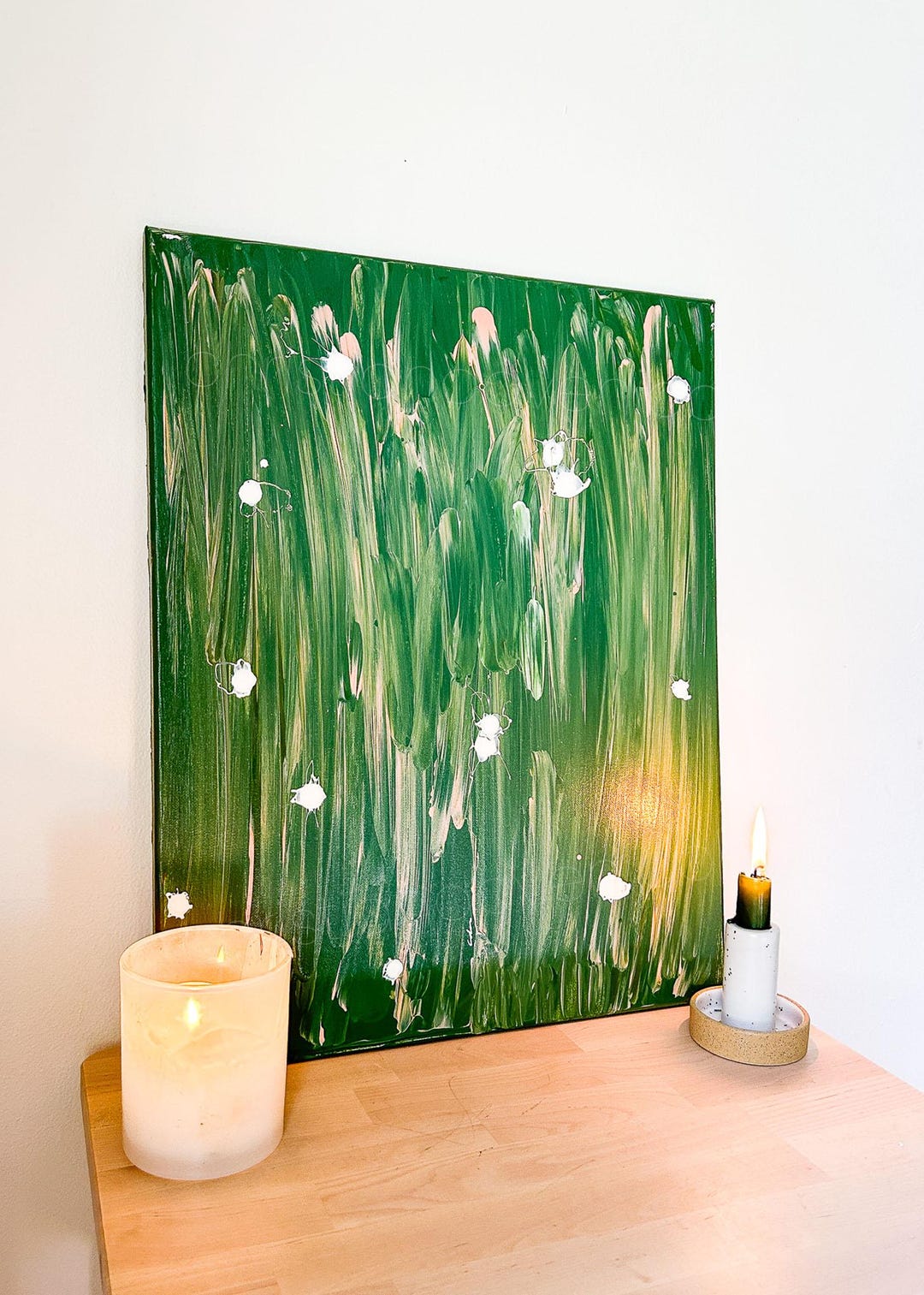 Original Art Painting // Heart Reawakening // One of a Kind Abstract ...