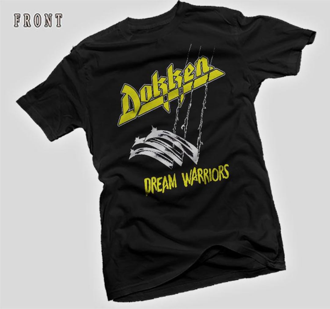 New Printed T-shirt DOKKEN Dream Warriors Size : S,M ,L,XL,2-3-4-5-6 ...