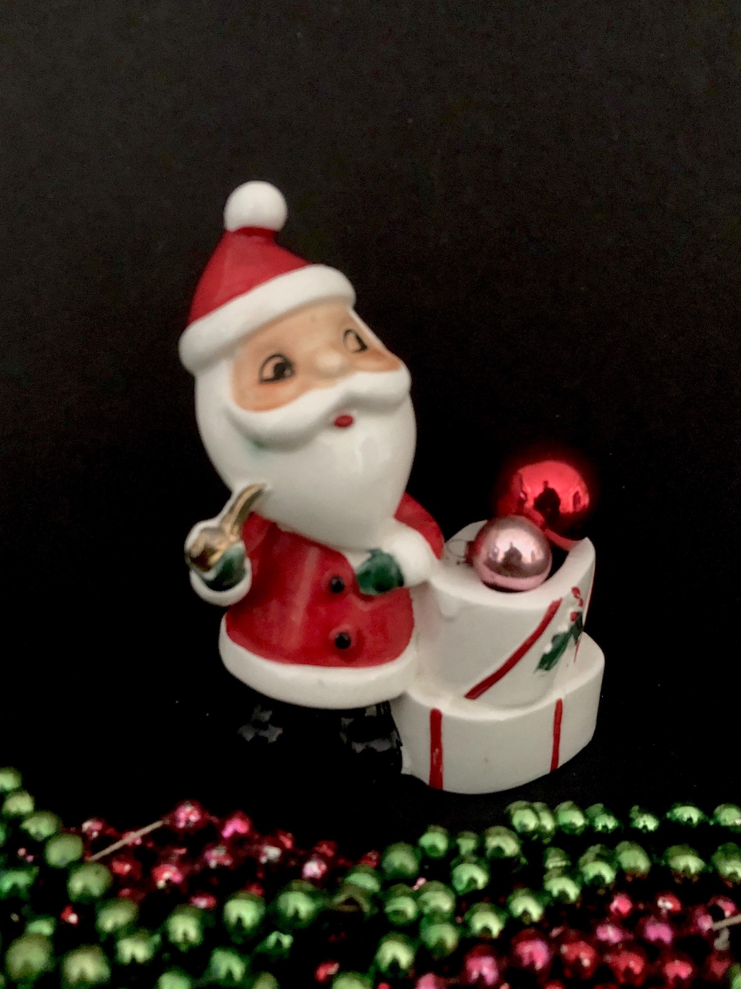 Vintage Christmas Santa Cigarette Lighter MCM Midcentury - Etsy