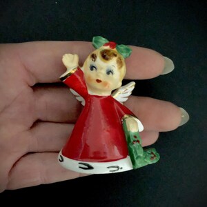 Mint Napco Noel Angel Bells in Original Box MCM Midcentury - Etsy