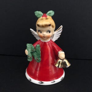 Mint Napco Noel Angel Bells in Original Box MCM Midcentury - Etsy