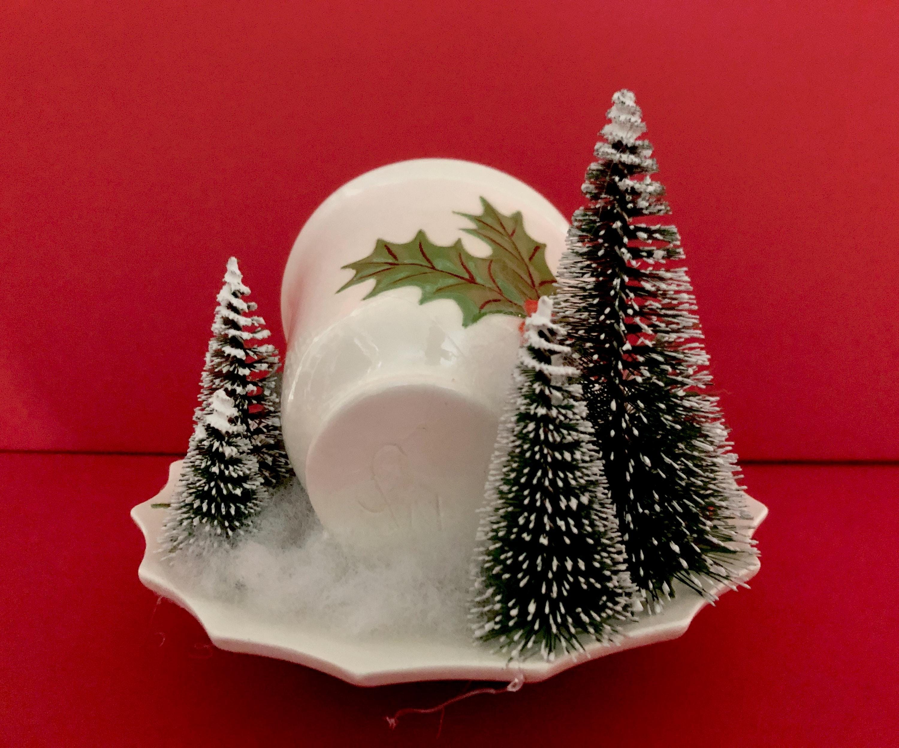 Napco Santa Pixie Vintage Christmas Vignette in a Teacup - Etsy