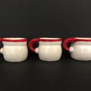 Holt Howard Vintage Christmas Merry Whiskers Santa Pitcher and Mug Set ...