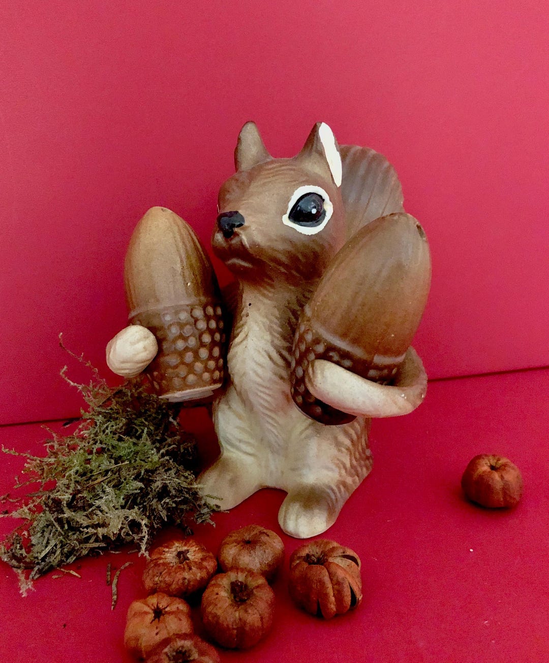 Aww Nuts Squirrel Salt and Pepper Set MCM Midcentury - Etsy