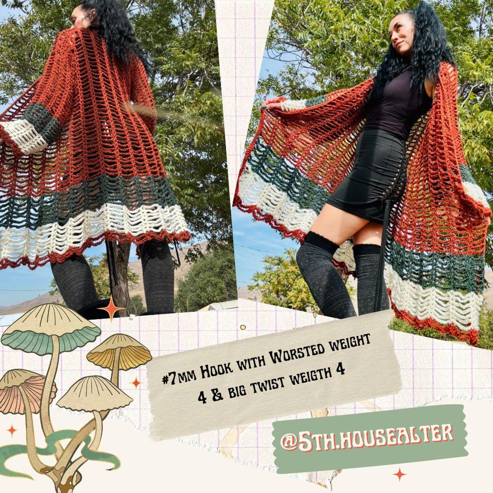 The Eldritch Shell Crochet Pattern - NOT A PHYSICAL PRODUCT - - Etsy