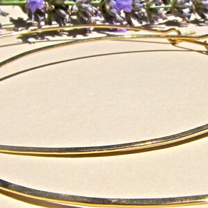Giant Hammered 14K Yellow or Rose Gold Filled Sturdy Hoops - Etsy