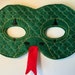 Dragon Snake Leather / Scales Mask - Mermaid Costume - Fantasy Costume ...