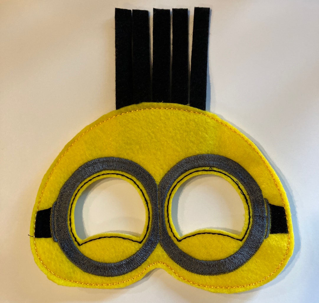 Minion Felt Mask - Etsy