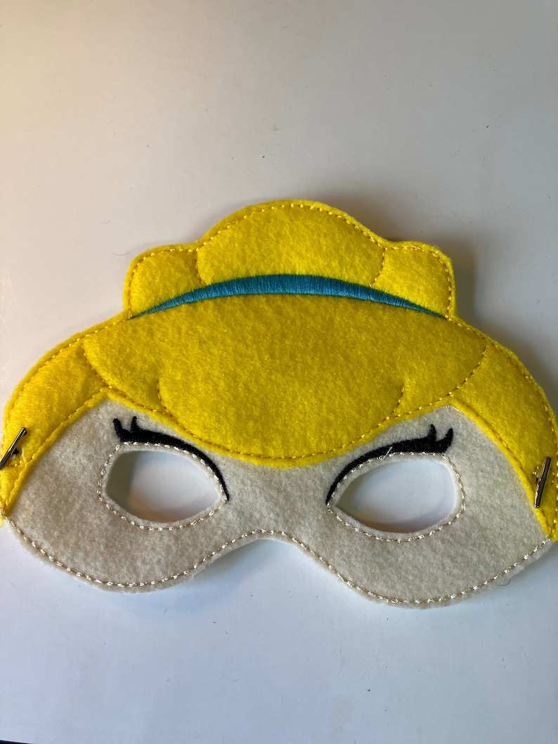 Felt Cinderella, Sleeping Beauty Mask - Etsy