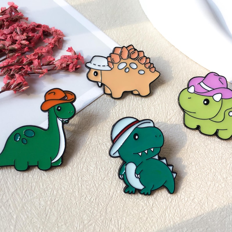 Funny Cute Enamel Pins - Etsy UK