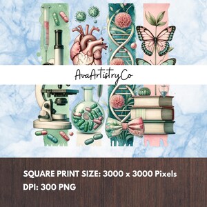 Science Biology Teacher Png, Biology Coquette PNG, Biology Bow Png ...