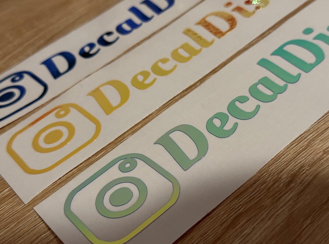 Social Media Decal Stickers | Instagram Decal | Facebook | Snapchat ...