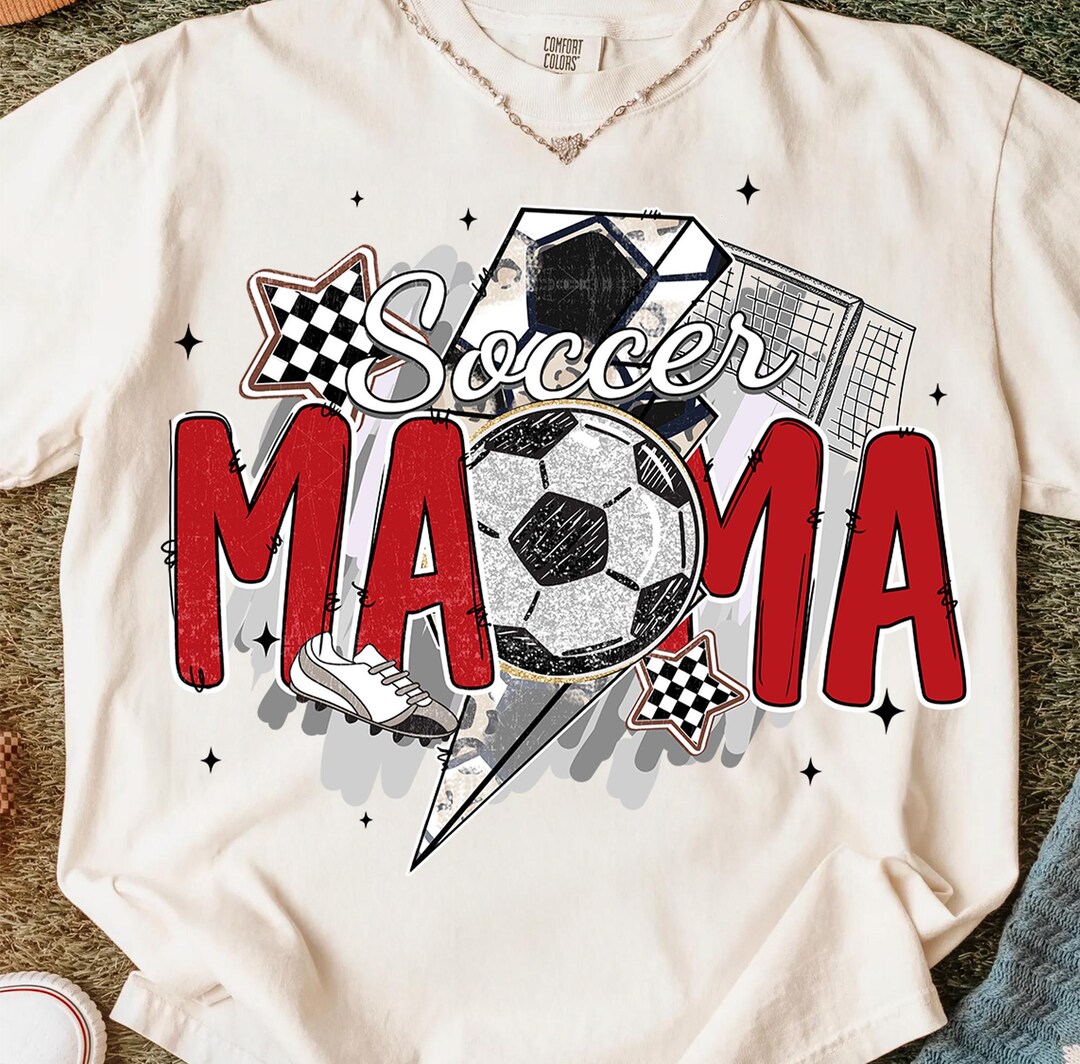 Preppy Soccer Mama Game Day Png, Go Team Png, Soccer Game Day Png ...