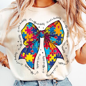 Autism Coquette Bow Png, Autism Bow Png, Autism PNG, Autism Mom Gift ...