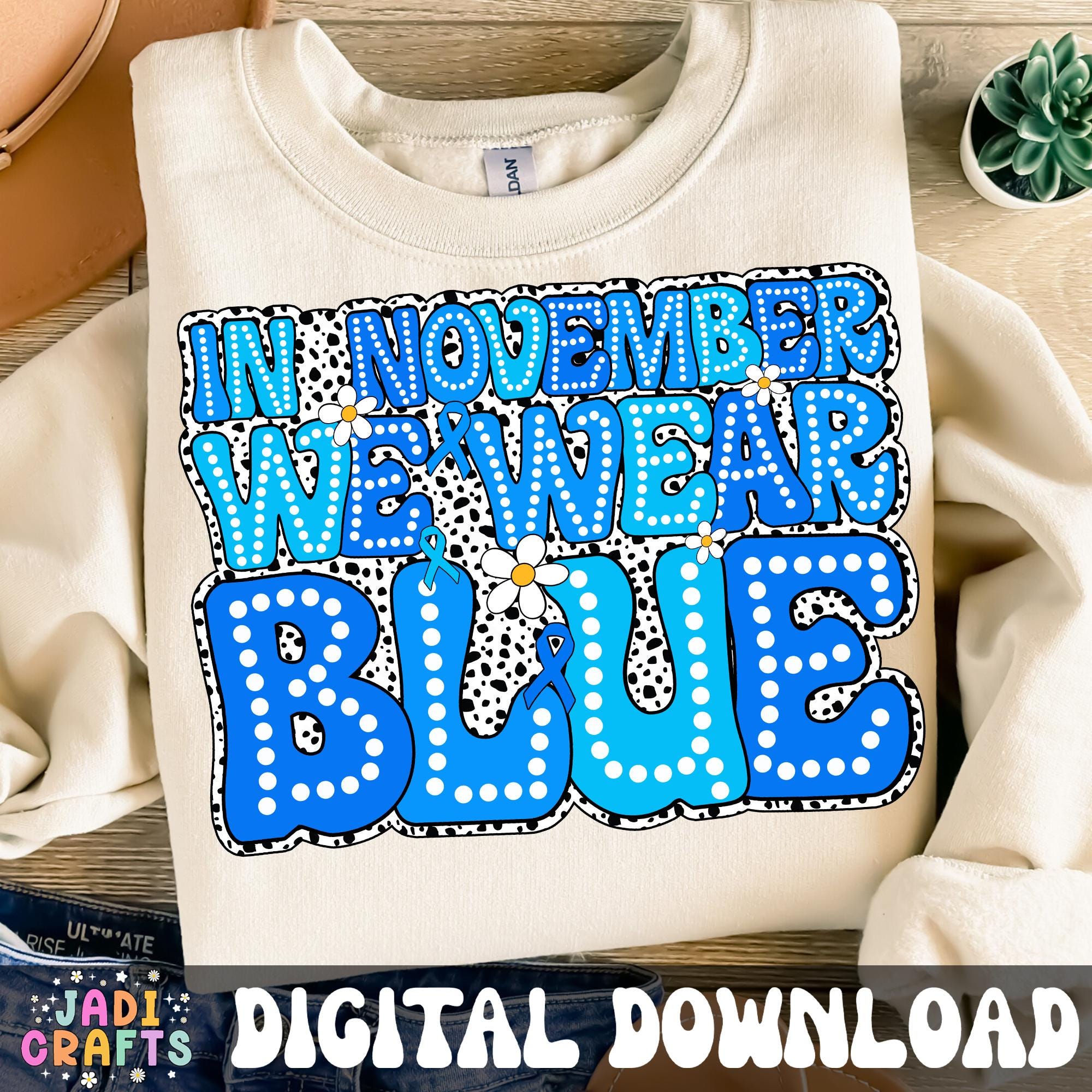 Diabetes Awareness Png, Fight Diabetes Month Png, in November We Wear ...